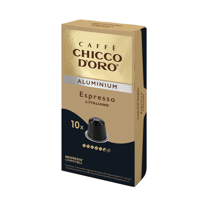 Capsule de café Chicco d'Oro Espresso italiano compatible Nespresso