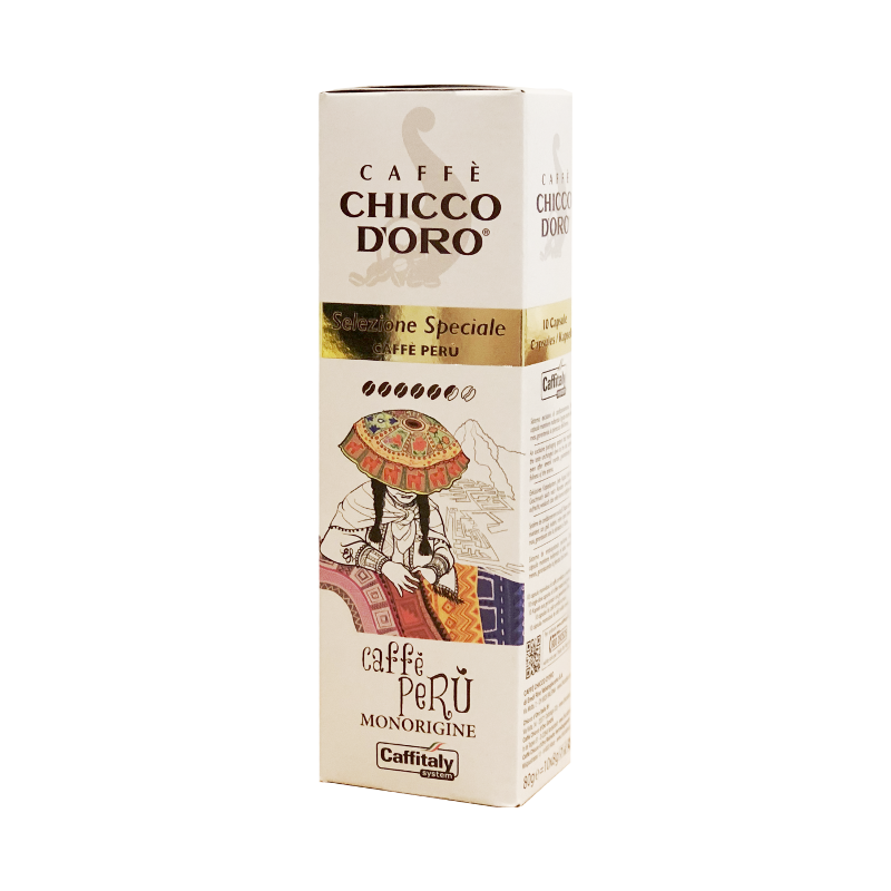 Capsule de café Chicco d'Oro Pérou compatible caffitaly